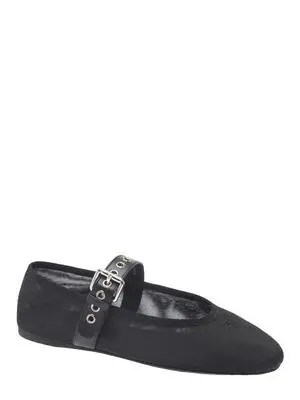Miu Miu Mary Jane Ballet Flat Nero
