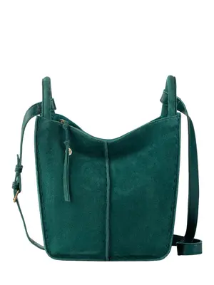 THE SAK The Sak Los Feliz Crochet Crossbody Bag Pine Suede