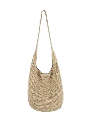 THE SAK The Sak Crochet Hobo Bag Bamboo Static