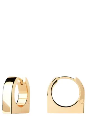 PDPAOLA New York Single Hoop Earring - Gold