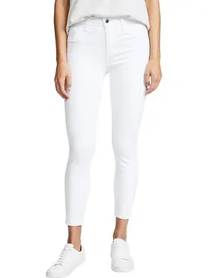 L'Agence Margot High-rise Skinny Jeans - Blanc