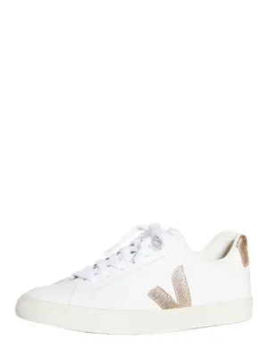 VEJA Esplar Logo Sneakers - Extra-white/platine