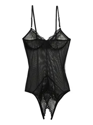 Only Hearts Whisper Sweet Nothings Coucou Bodysuit - Black