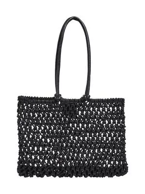 Clare V. Clare V. Sandy Crochet Tote Black