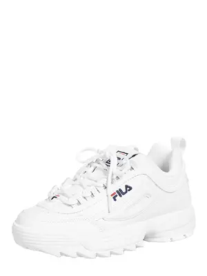 FILA Disruptor II Premium Sneakers White/fila Navy/fila Red