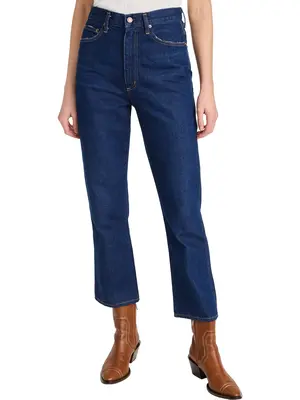 AGOLDE AGOLDE Pinch Waist High Rise Kick Flare Jeans Radio