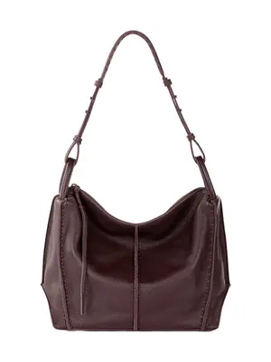 THE SAK Los Feliz Hobo Bag Mahogany