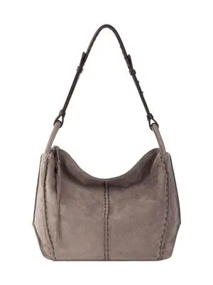 THE SAK Los Feliz Hobo Bag Mushroom Suede