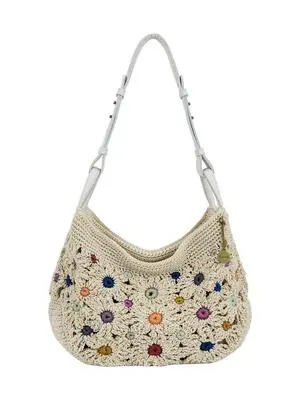 THE SAK Los Feliz Hobo Bag Sand Suede