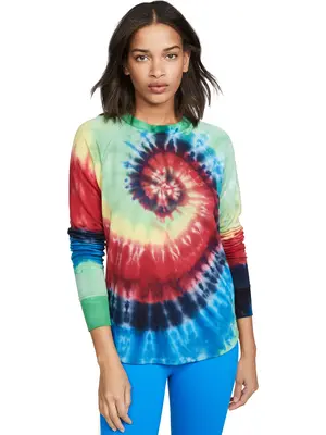Splits59 Splits59 Warm Up Pullover Tie Dye