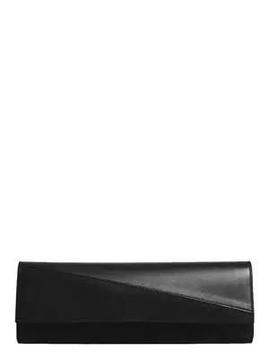 Proenza Schouler Hex Calfskin Clutch - Black