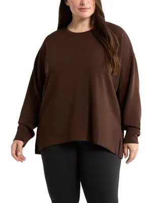 Zella Ultrasoft Tunic - Brown Mole
