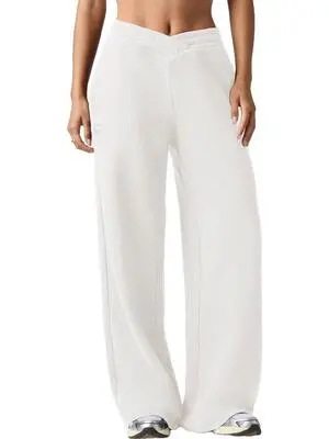 FLORENCE BY MILLS Wide Leg Sweatpants - Jet Stream
