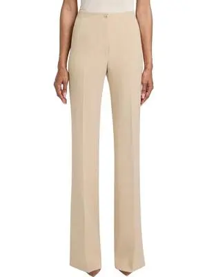 Santorelli Beth Mid-rise Flared Pant - Sand
