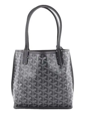 Goyard Anjou Reversible Tote Coated Canvas Mini - Grey