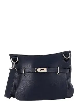 Hermès Jypsiere Bag Clemence 34 - Blue