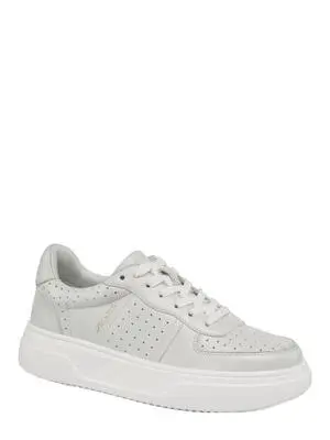 J/SLIDES NYC Felix Platform Sneakers - White