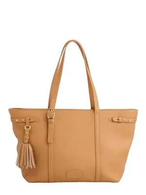 POM POM LONDON Pelham Tote Bag - Maple