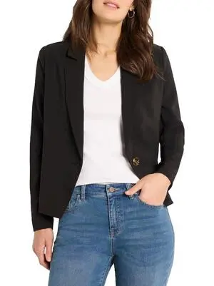 NIC+ZOE Anywhere Stretch Blazer - Black Onyx