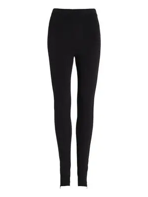 TOTEME Cork High-rise Jersey Leggings - Black