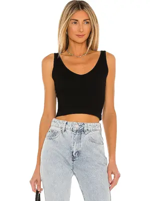 FREE PEOPLE Free People Ribbed Stretch Brami Top