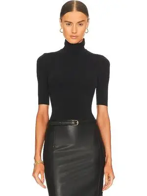 COMMANDO Commando Ballet Sleeved Turtleneck Bodysuit