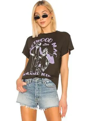 MadeWorn Fleetwood Mac '78 Summer Tour Tee - Dirty Black
