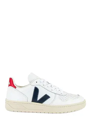 VEJA V-10 Sneaker Extra White & Nautico & Pekin