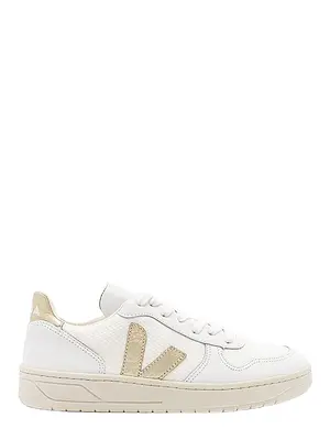 VEJA V-10 Sneaker White & Gold
