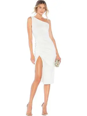 Katie May New Age Dress In White - Ivory