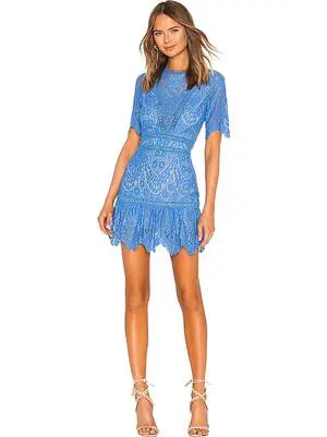 Saylor Darian Dress - Blue