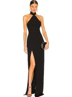 Amanda Uprichard Queen Gown - Black