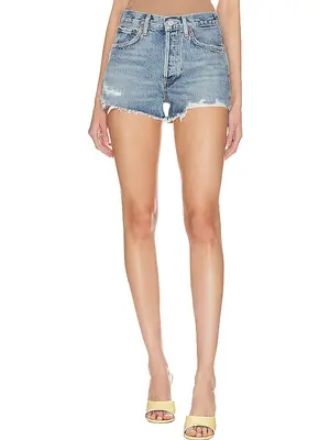 AGOLDE AGOLDE Parker Denim Shorts Grudge