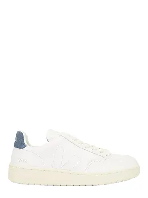 VEJA V-12 Leather Sneakers Extra White & White California
