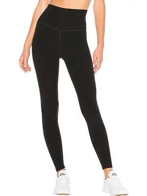Beyond Yoga Spacedye High Waisted Midi Legging - Darkest Night