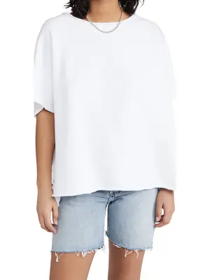 Frank & Eileen Capelet Tee - White