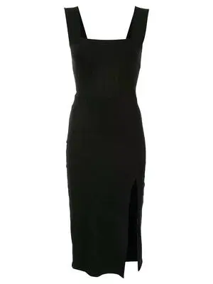 REFORMATION Cassi Stretch-Fit Midi-Dress