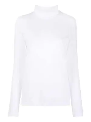 Y’S Y's Roll Neck Long Sleeve Cotton Top