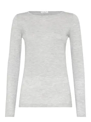 Brunello Cucinelli Fine Knit Jumper - Grey