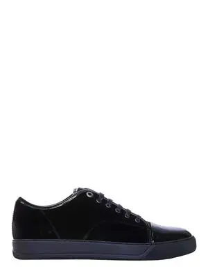 LANVIN Suede Sneakers - Black