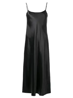 Vince Slip Midi Dress - Black