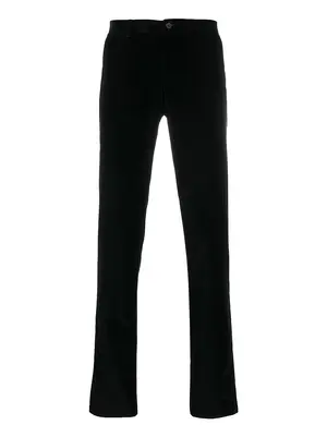 Dolce & Gabbana Velvet Tailored Trousers - Black