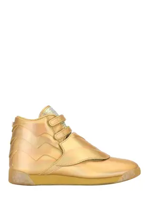 REEBOK Freestyle High-top Sneakers - Gold