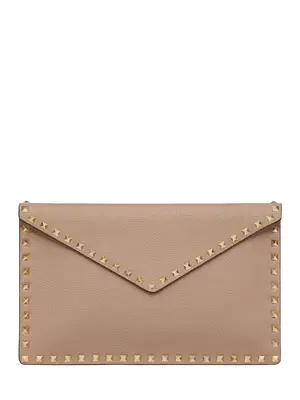 VALENTINO Valentino Garavani Rockstud Envelope Clutch