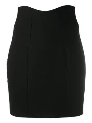 PHILIPP PLEIN Philipp Plein Crystal-Stripe Trim Pencil Skirt