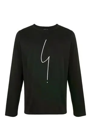 AGNÈS B. Coulos Long-sleeved T-shirt - Black