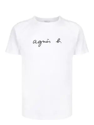 AGNÈS B. Coulos Short-sleeved T-shirt - White