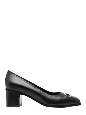 FERRAGAMO Gancini Buckle Pumps - Black