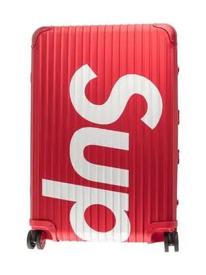Supreme X Rimowa Topas Multiwheel 82l Suitcase - Red