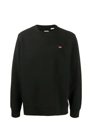 LEVI'S Logo Detail Sweatshirt - Black